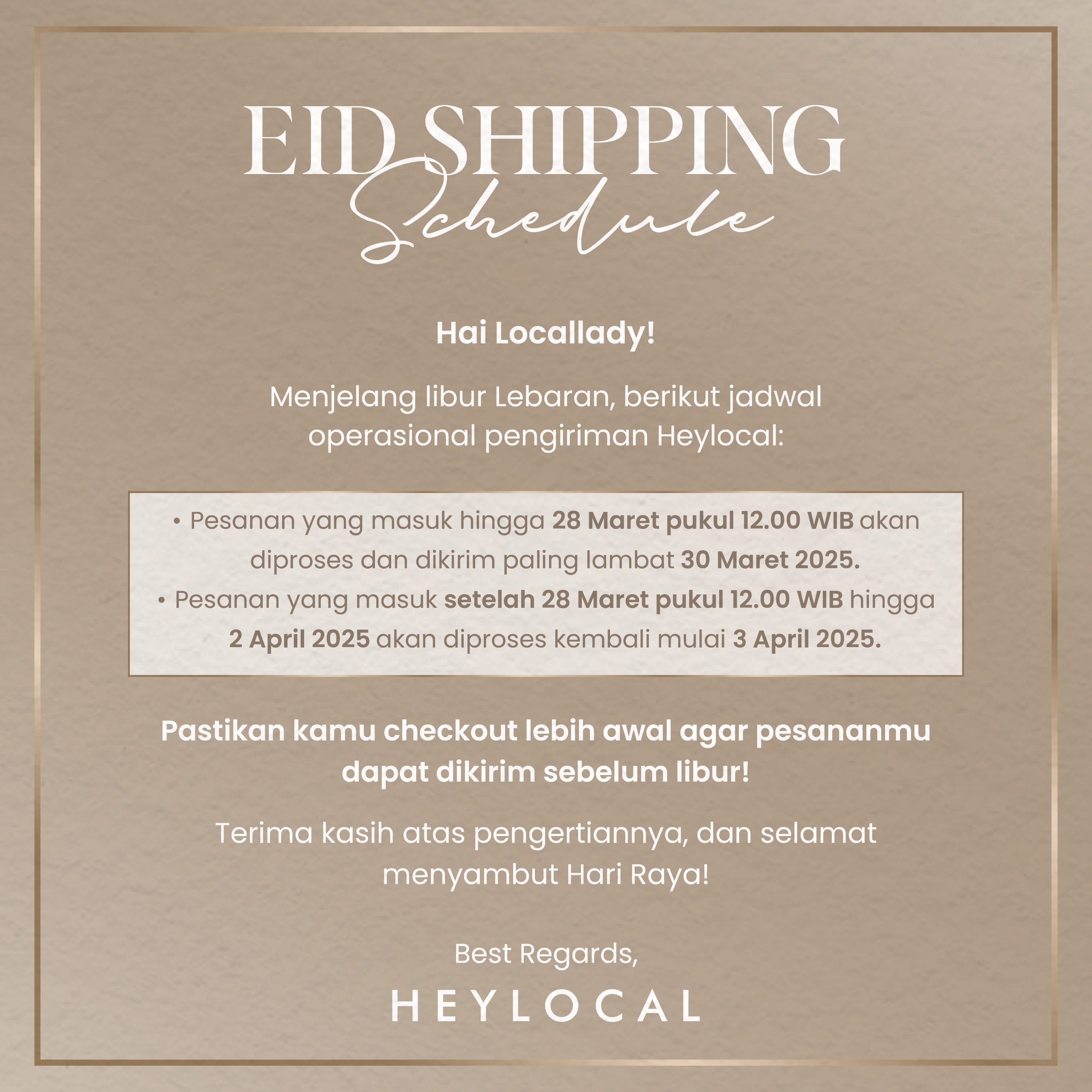 HEYLOCAL - HAVE US LIKE A SISTER